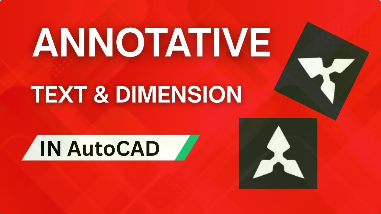 AutoCAD Annotative Text & Dimensions Tutorial How to Use Annotative Scaling for Text and ...