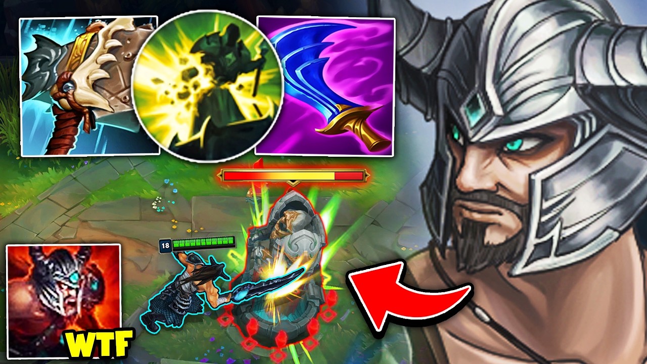 Tryndamere but I destroy your towers in seconds (27,000 TURRET DAMAGE ...