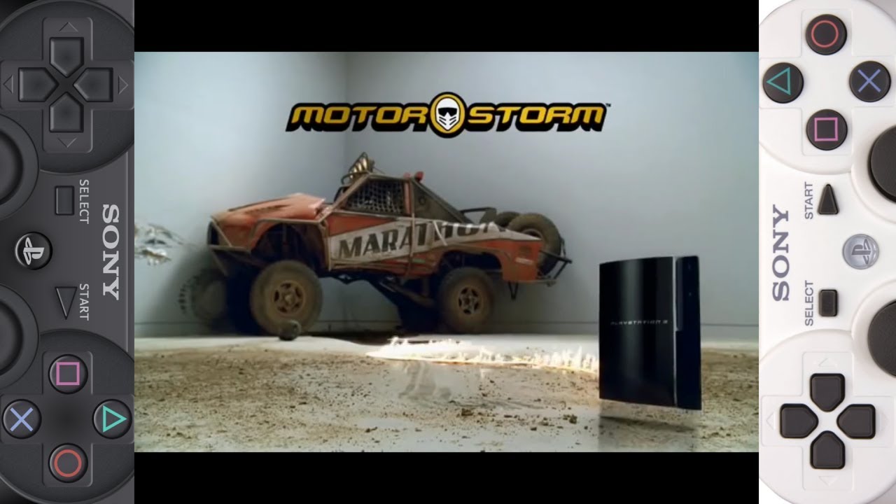 MotorStorm "Play Beyond" (PlayStation 3\PS3\Commercial) - YouTube