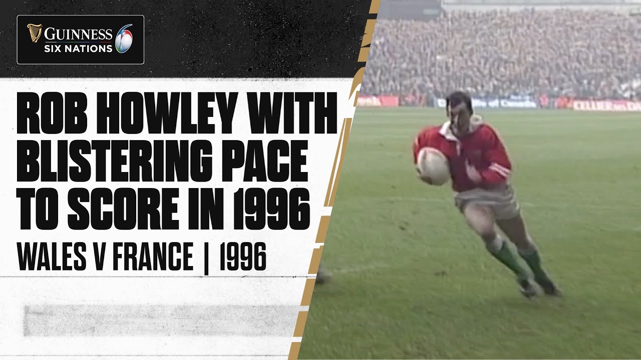 "HE WAS LIKE LIGHTNING"⚡️| Rob Howley with a lovely try in 1996 - YouTube