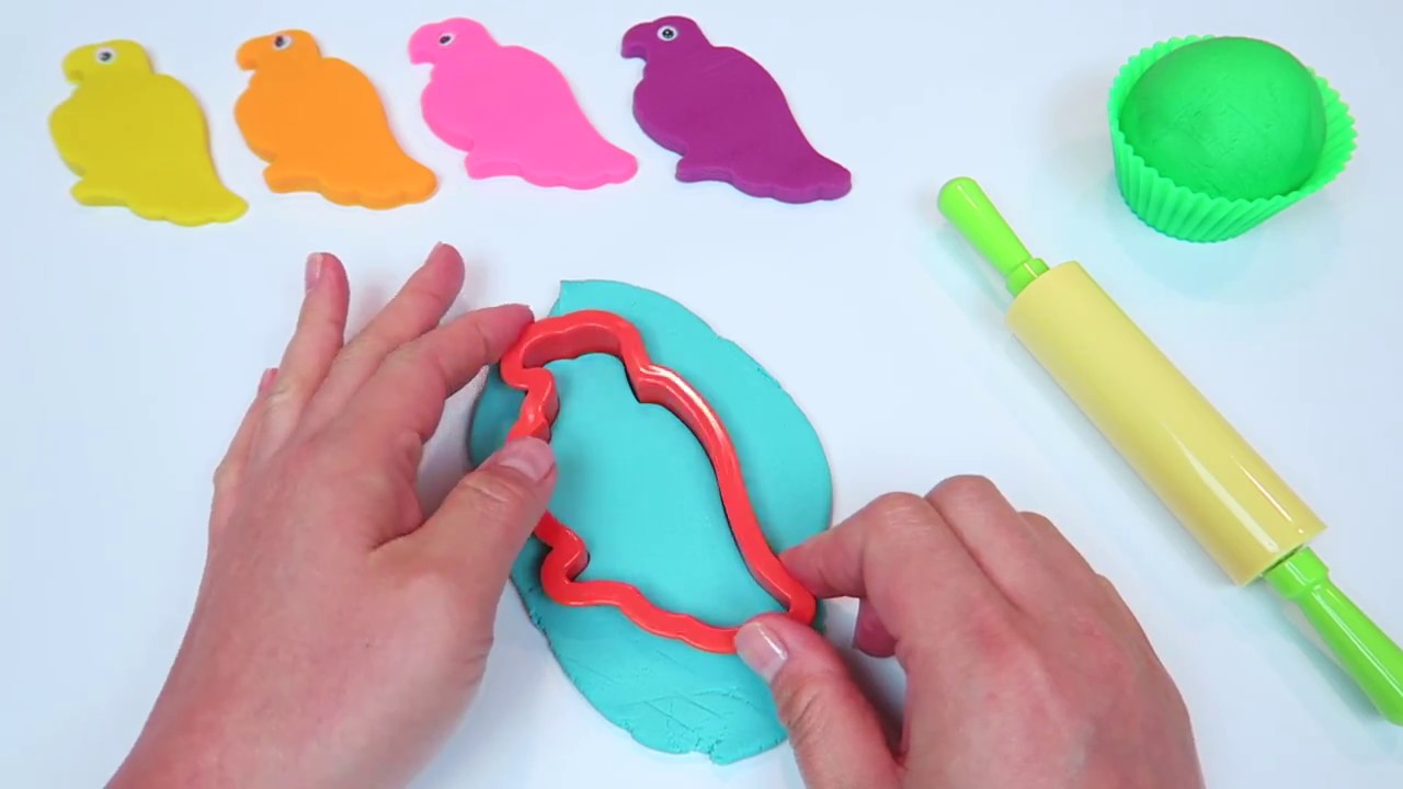 DIY How To Make Play Doh Modelling Animals compilation - YouTube