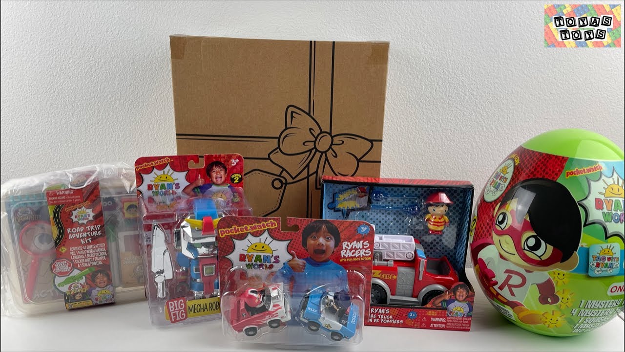 Ryan's World Toys Collection Unboxing Review l Ultimate Red Titan - YouTube