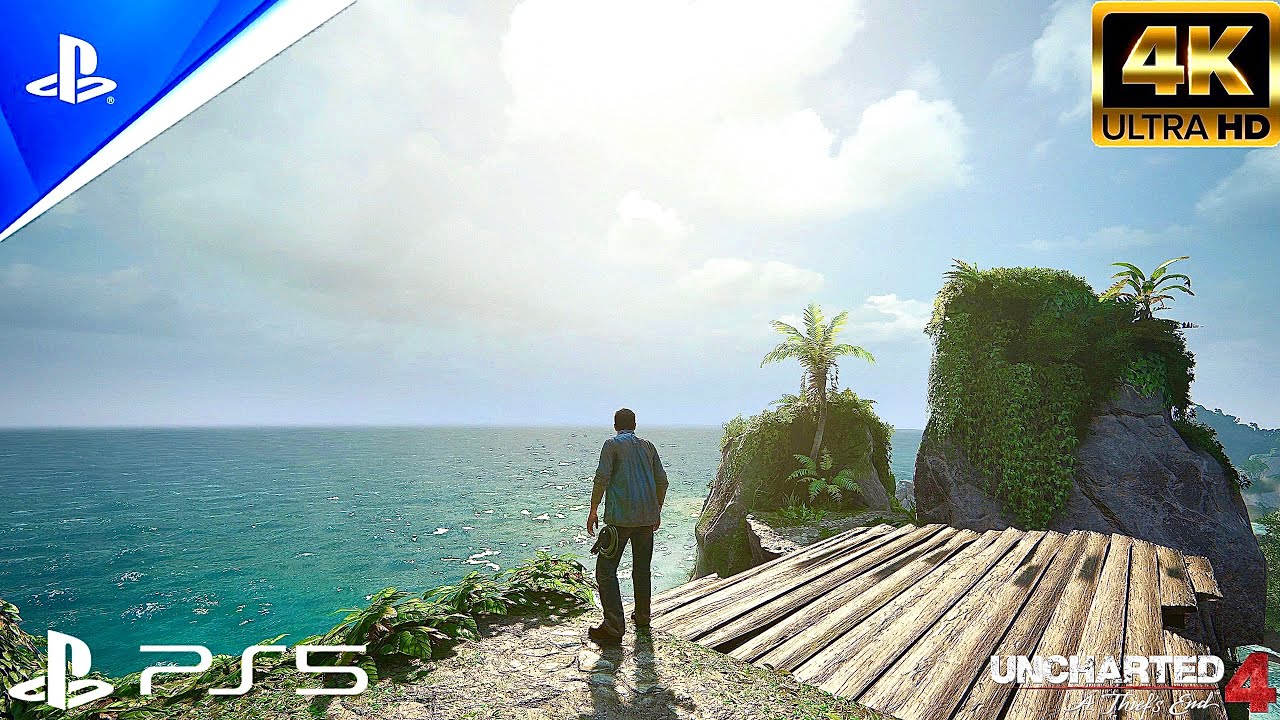 Uncharted 4: A Thief's End (PS5) ULTRA Realistic Graphics Gameplay [4K ...