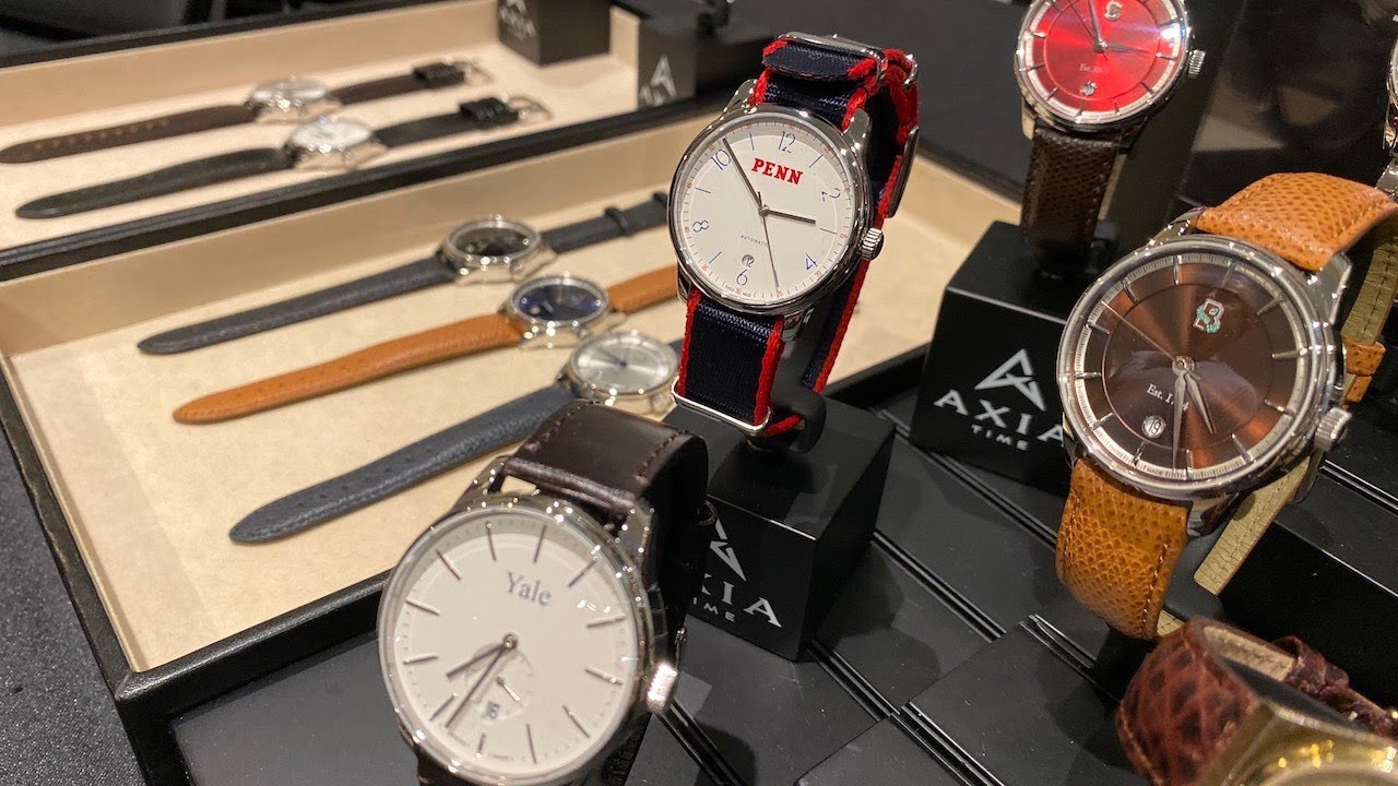 Getting to Know Axia Time | Officially Licensed University Watches ...