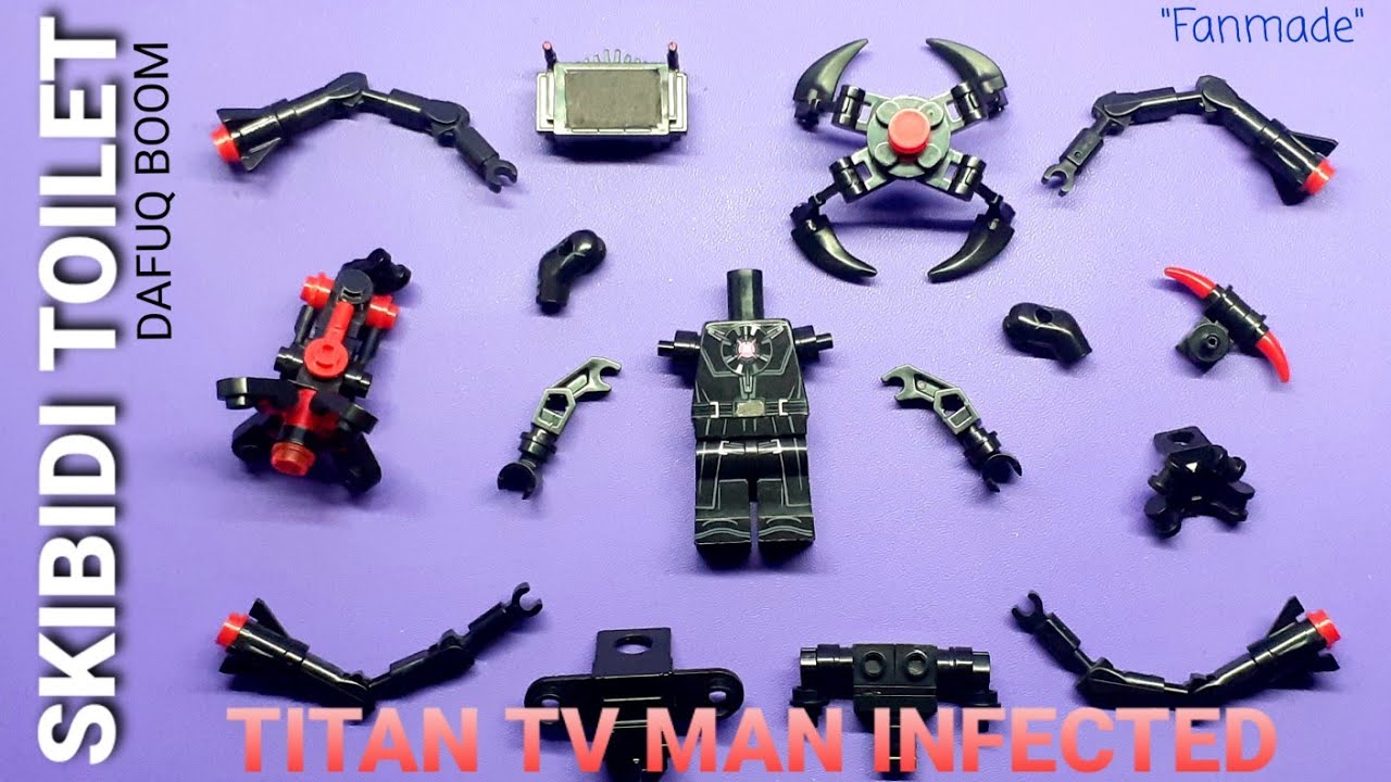 lego skibidi toilet | assemble titan tv man infected | astro titan tv ...