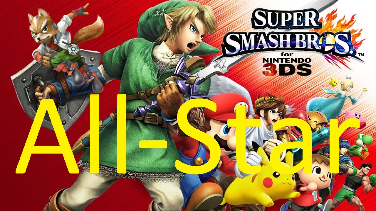 Super Smash Bros. 3DS (All-Star Mode / Hard): Fox - YouTube