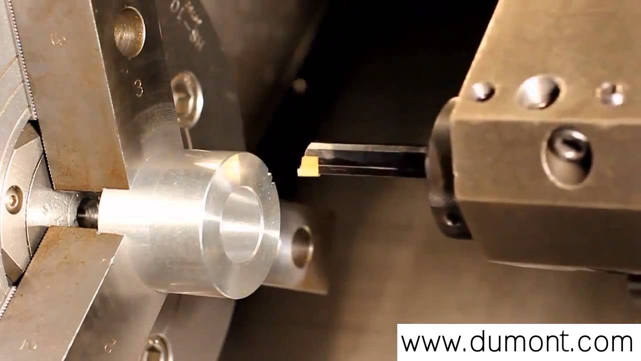 duMONT Tooling System External Toothing without Relief Groove on CNC ...