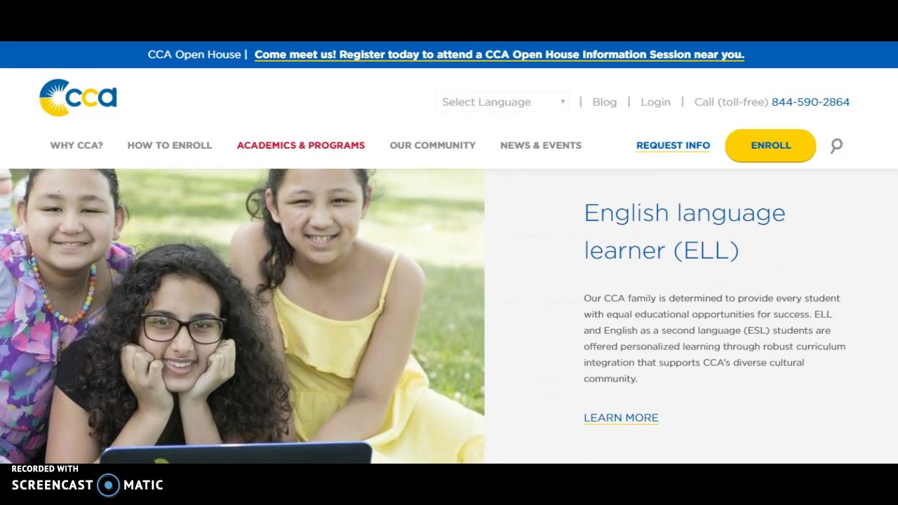 CCA Website Evaluation - YouTube
