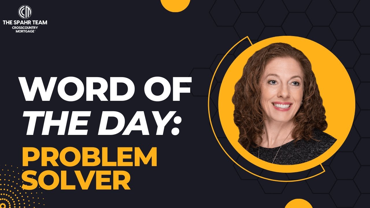 Word of the Day: Problem Solver - YouTube