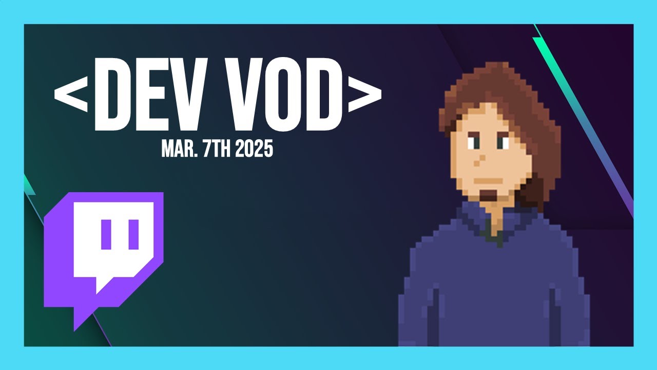 [DEV VOD] Working on my multiplayer game - Mar. 7th 2025 - YouTube