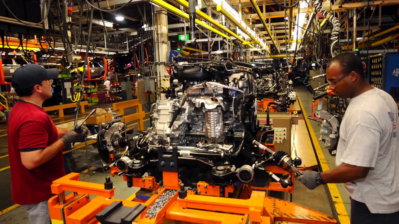 Moving Assembly Lines 100 Years Timeline - YouTube