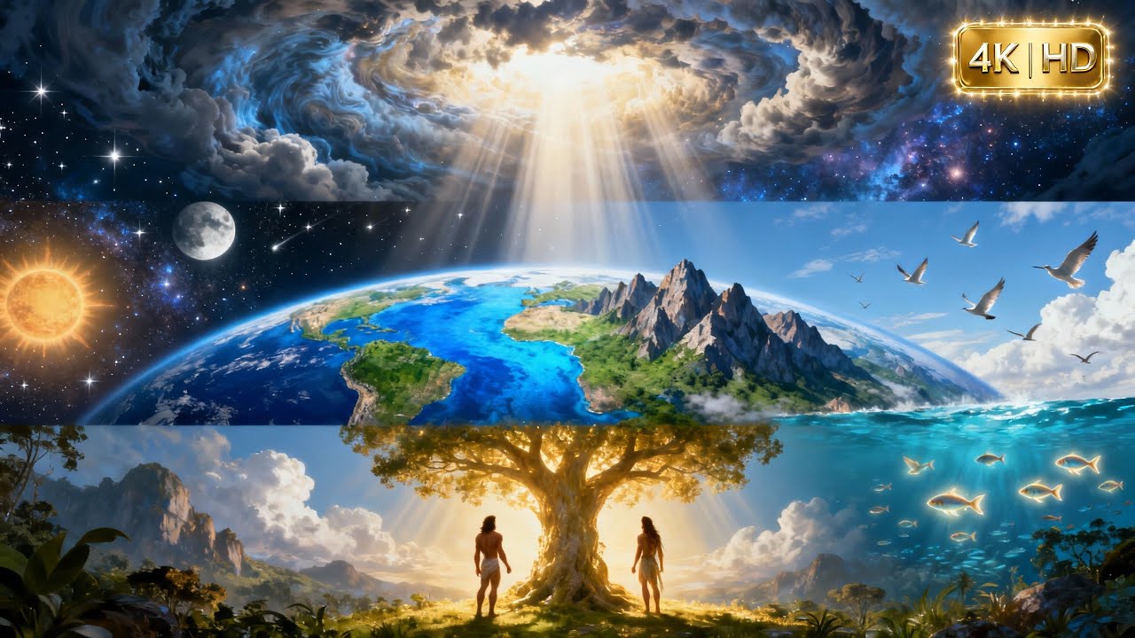 4K Creation According To The Bible #genesis #bible #genesis #creation # ...