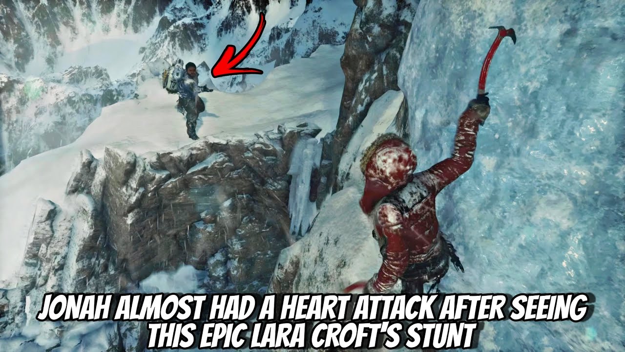JONAH ALMOST HAD A HEART ATTACK AFTER SEEING THIS EPIC LARA CROFT'S ...