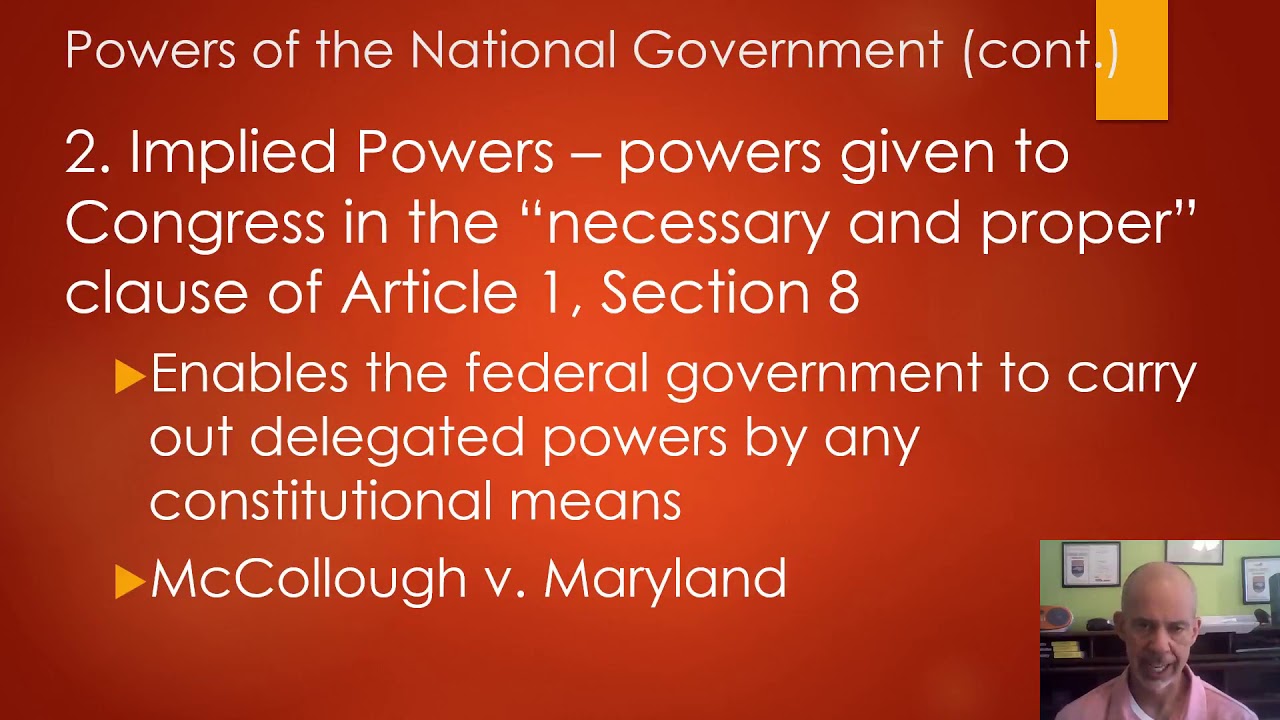 Module 26 Federal-State Power & Limitations - YouTube