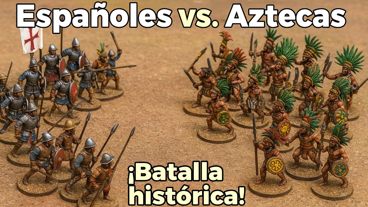 Españoles vs. Aztecas ¡Batalla histórica en DBA 3.0! - YouTube