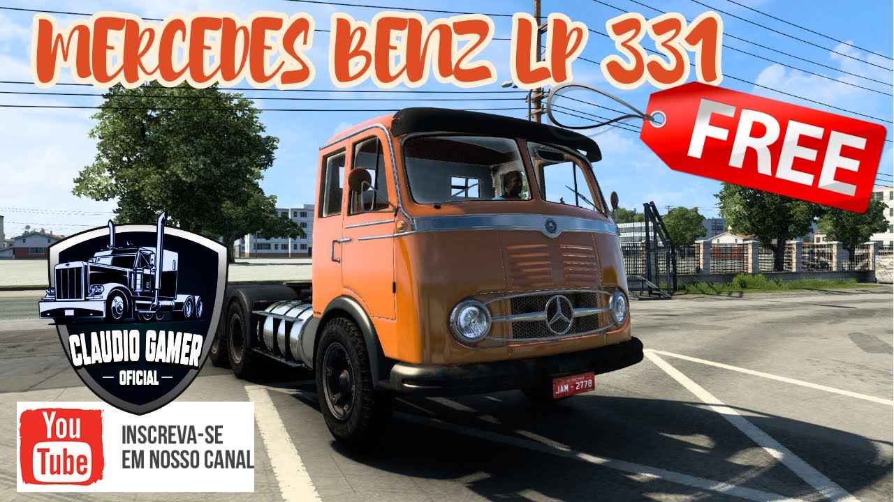 Download Mercedes Bens LP 331 (ETS2 1.40 ao 1.43) #10k Vamos Bater Essa ...