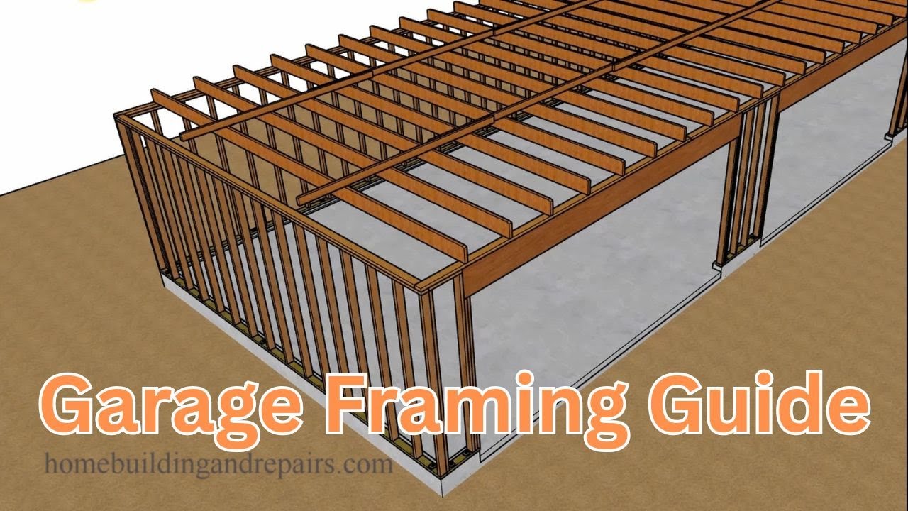 2-Car and 6-Car Garage Build with Structural Framing Details - YouTube