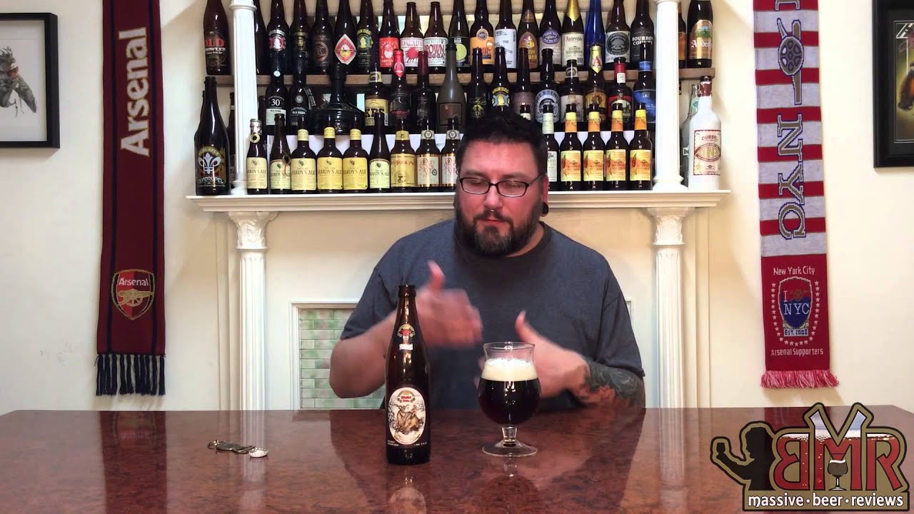 Massive Beer Reviews # 31 Mahr's Christmas Bock - YouTube