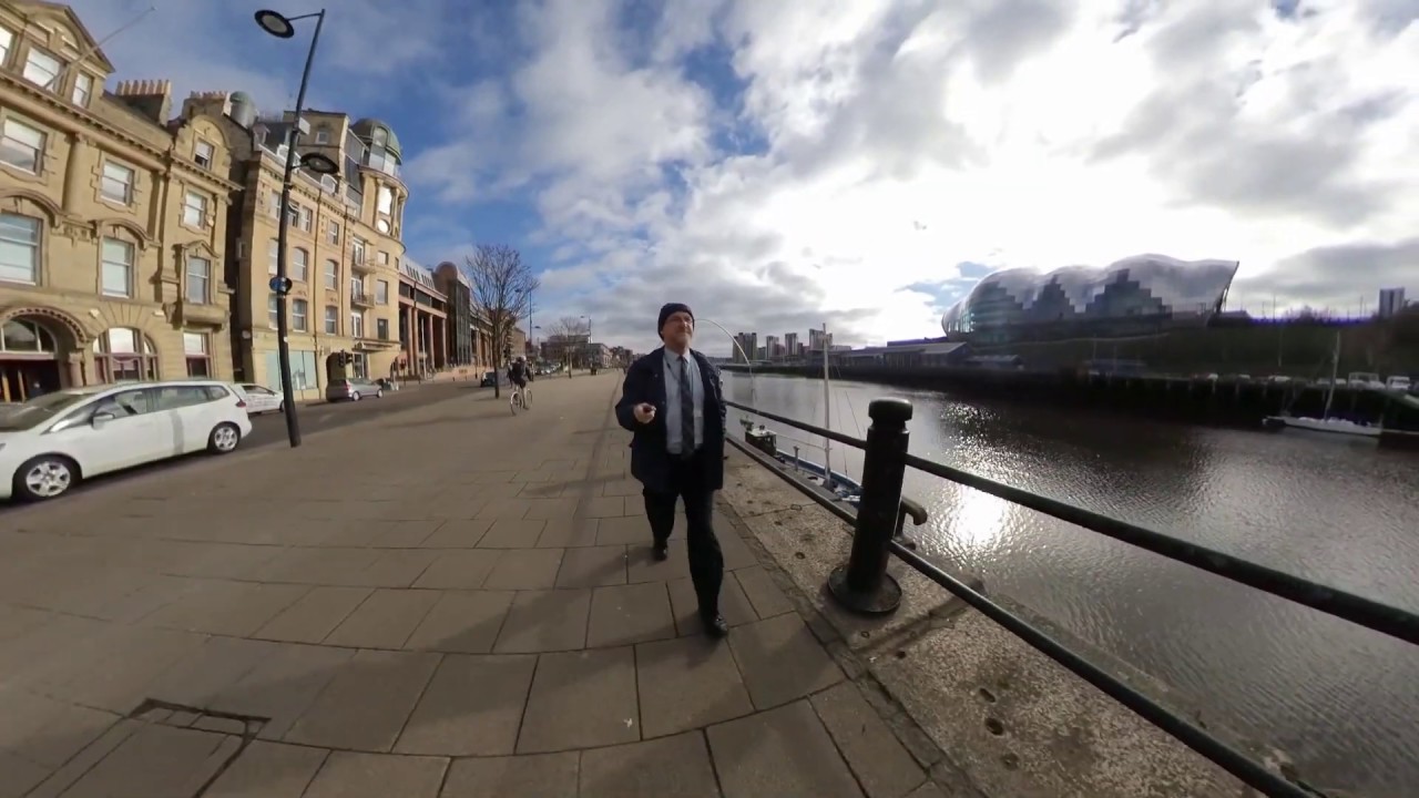 Newcastle upon Tyne & Gateshead.... a walk along the Riverside. - YouTube