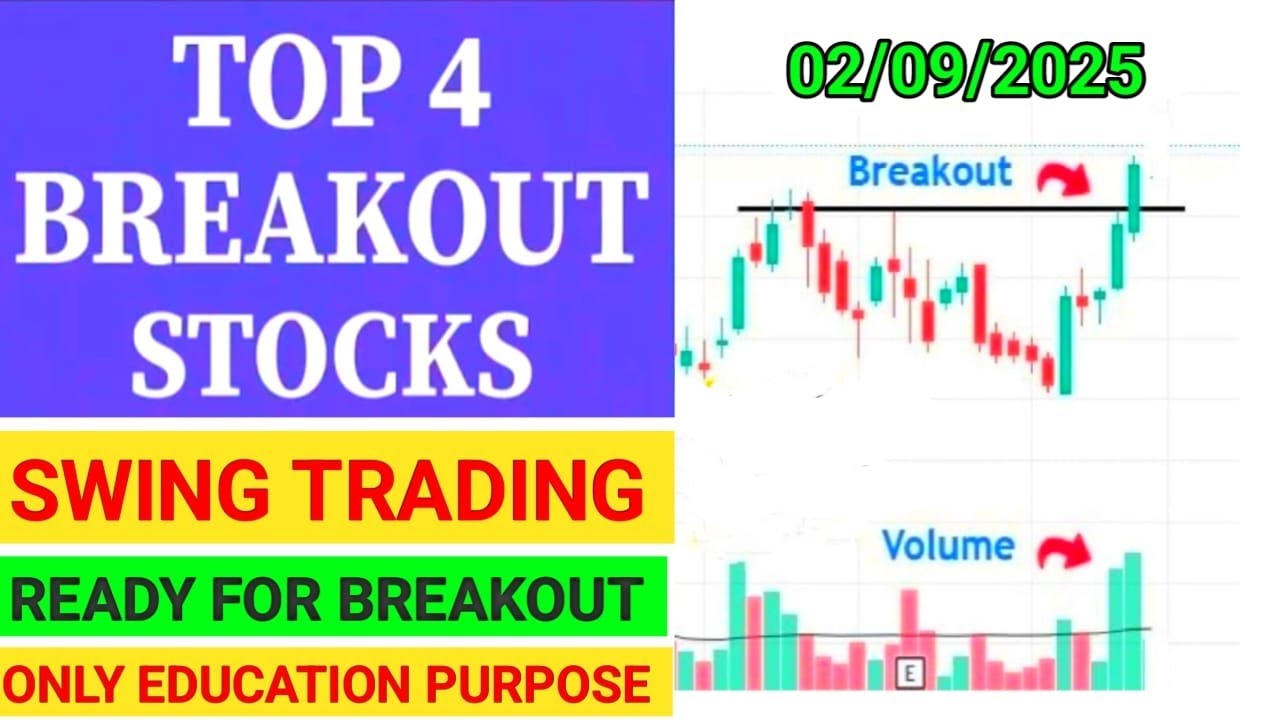 Top 4 Breakout Stocks For Tomorrow | Breakout Stocks For Swing Trading ...