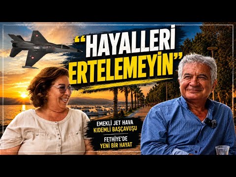 Jet Hava Askeriydi…Emekli Olup Fethiye’ye Yerleşti..