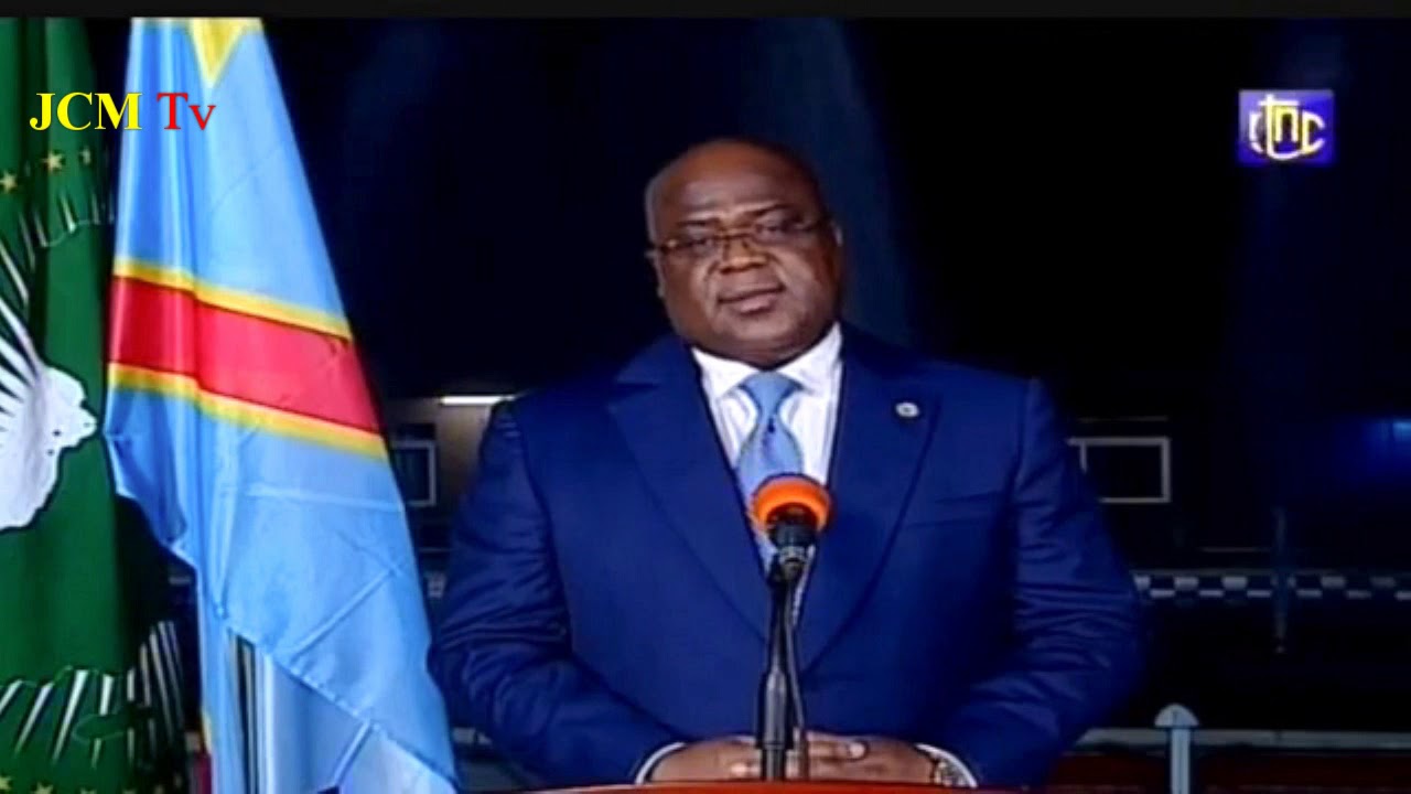 RDC:LE MESSAGE DU PRESIDENT DE LA REPUBLIQUE A LA NATION - YouTube