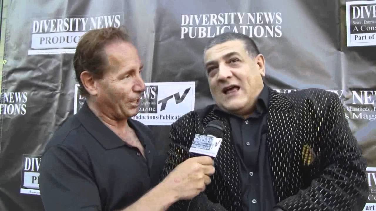 Edvard Akopyan interviewed by Mark Valinsky at Saddle Up LA Fundraiser ...