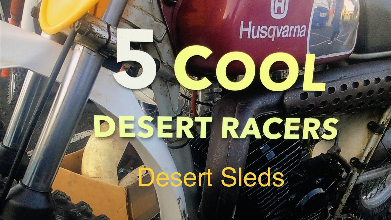 5 of the Coolest Desert Racing Motorcycles (Desert Sleds) - YouTube