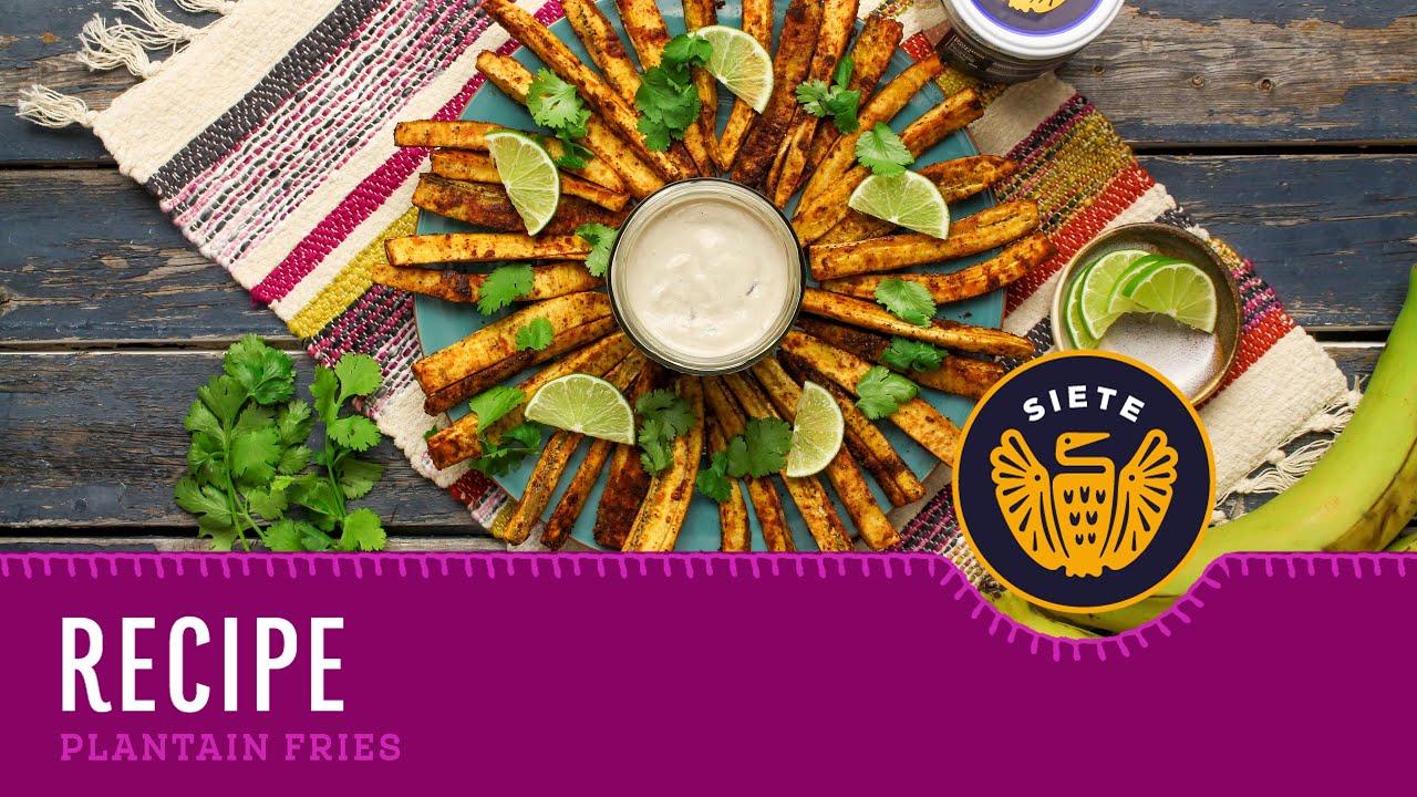 Plantain Fries Recipe - YouTube