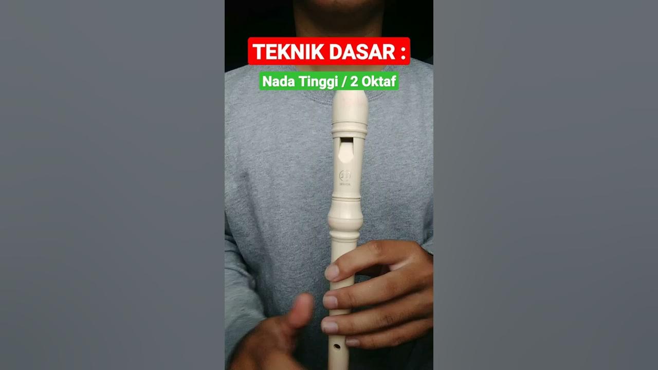 Cara Main Recorder Nada Tinggi #shorts - YouTube