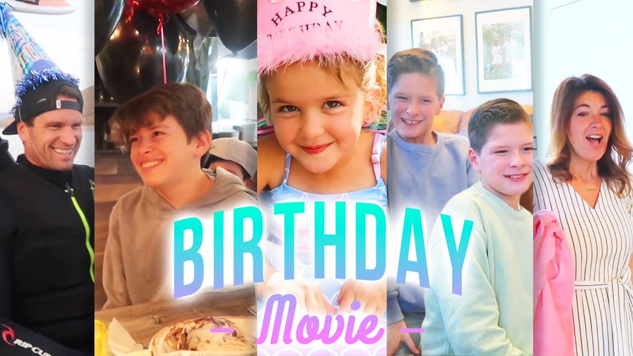 BIGGEST BIRTHDAY BASH | BIRTHDAYS OVER THE YEARS | THE BIRTHDAY MOVIE ...