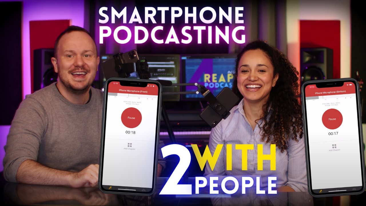🎙📱📱 Podcast with Phone with Two People // Smartphone Podcasting - YouTube