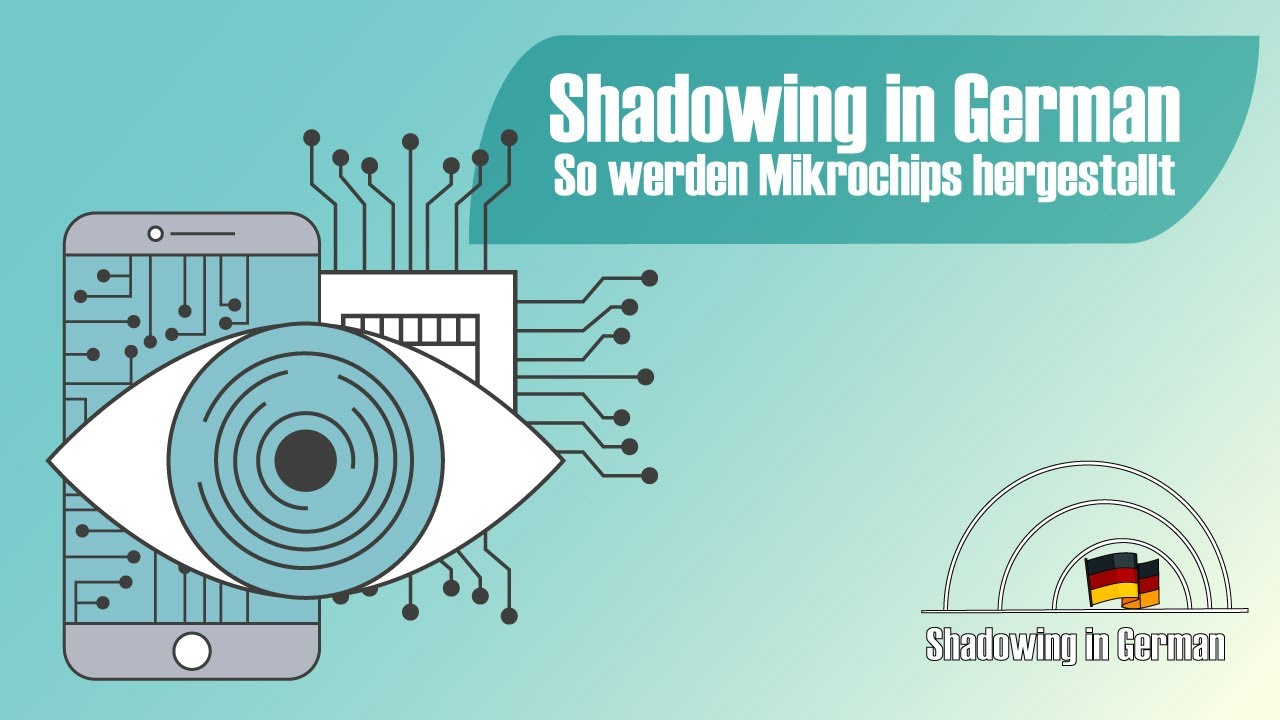 Shadowing in German So werden Mikrochips hergestellt - YouTube