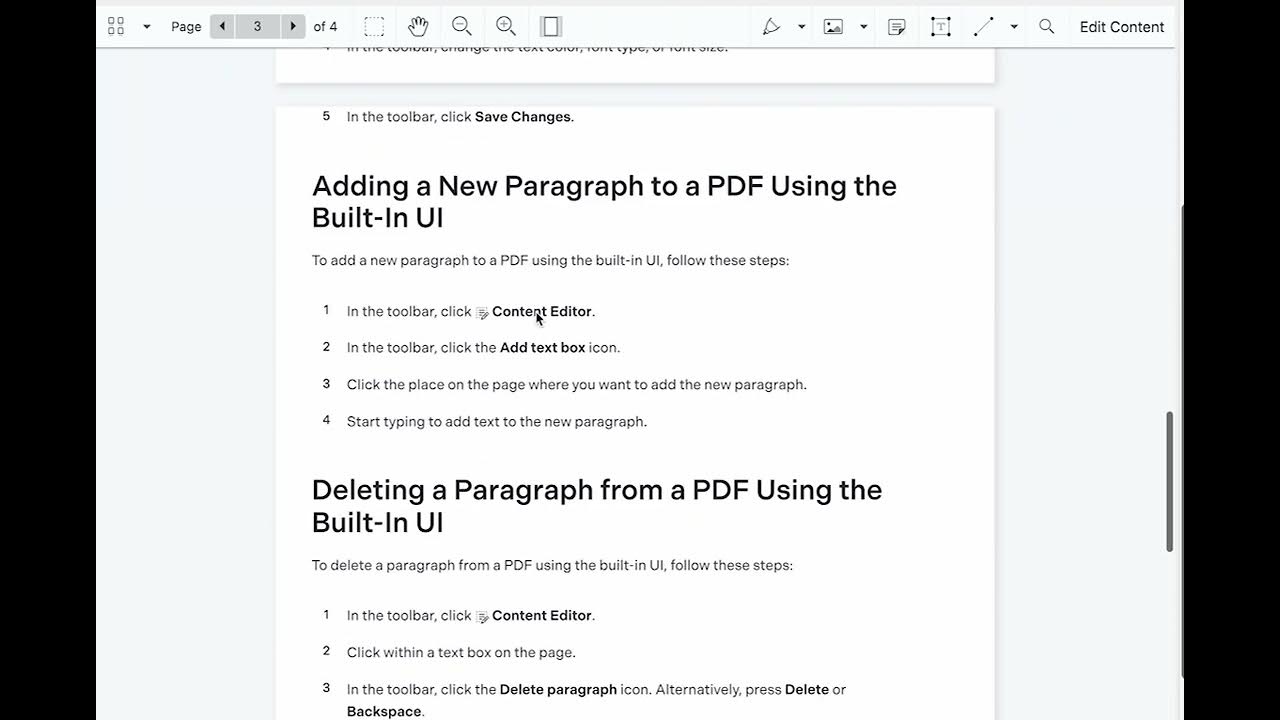 PSPDFKit - PDF editor bug - all text disappearing - YouTube