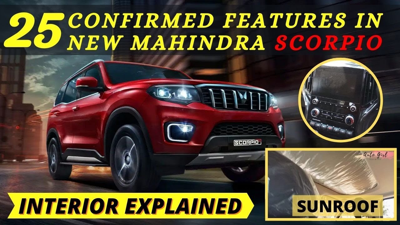 NEW SCORPIO-N - All Features Explained in 1 Video - #Scorpio #Scorpio-N ...