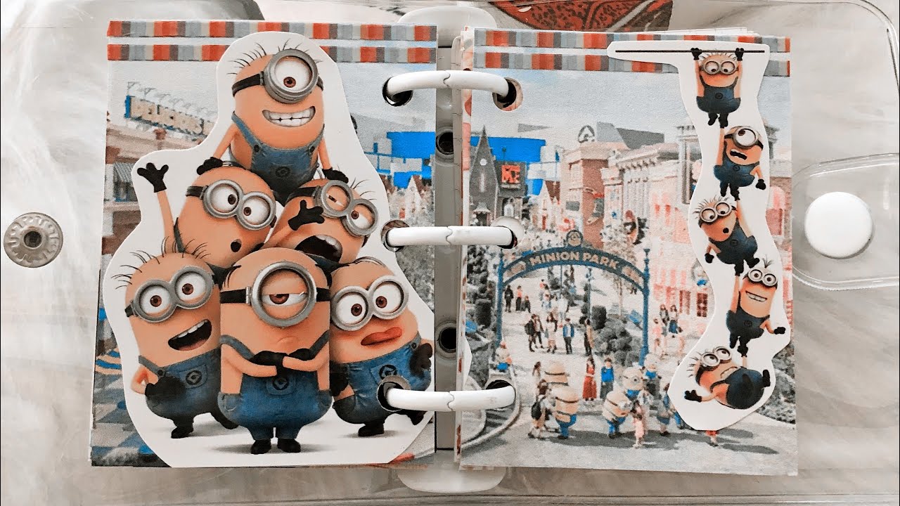 Minions 💛 (extended version) Mini Journal ASMR | #journal #asmr # ...