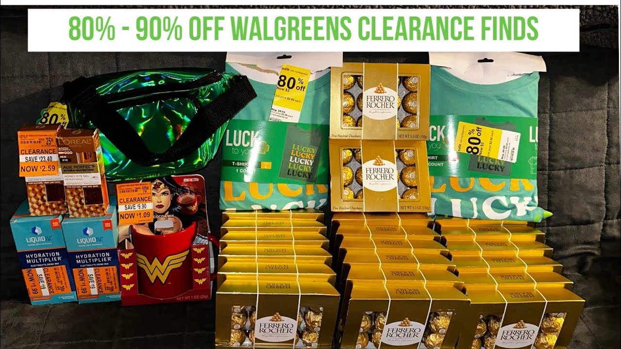 Walgreens clearance finds || 3/21/2023 - YouTube