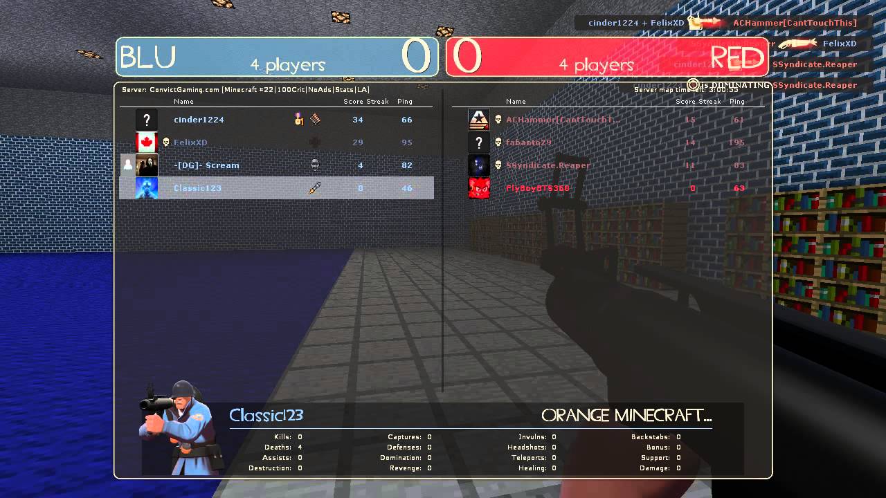 TF2: Spy Gameplay | STABBY STABBY | /w xXDeathGamerXx - YouTube