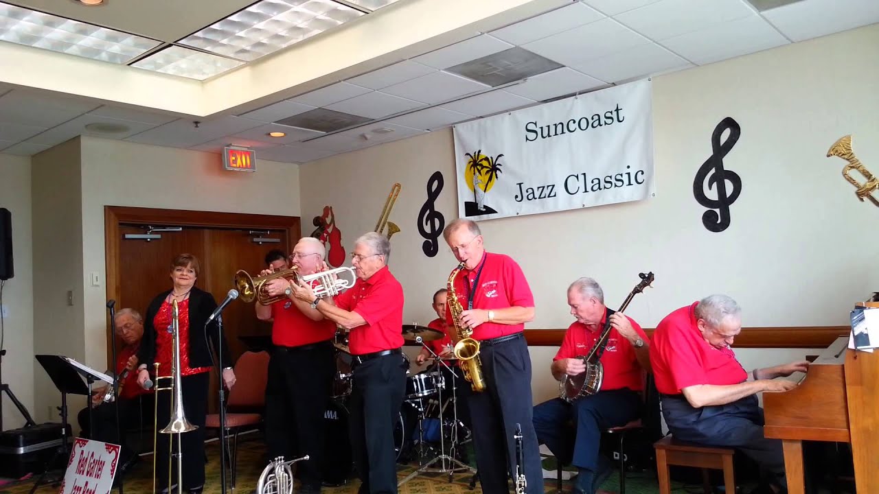 Ed Clute: Red Garter Jazz Band - Suncoast Jazz Classic 2014 - YouTube