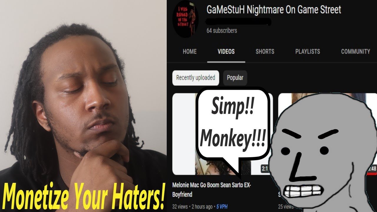 Self-Hating Idiot Calls Me a Simp Over Melonie Mac Video | M.Y.H ...