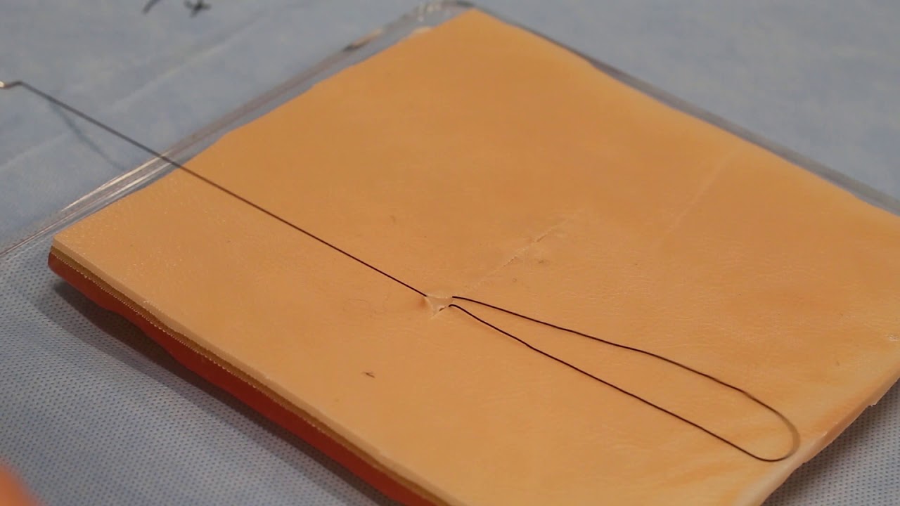 Running Subcuticular Stitch - YouTube