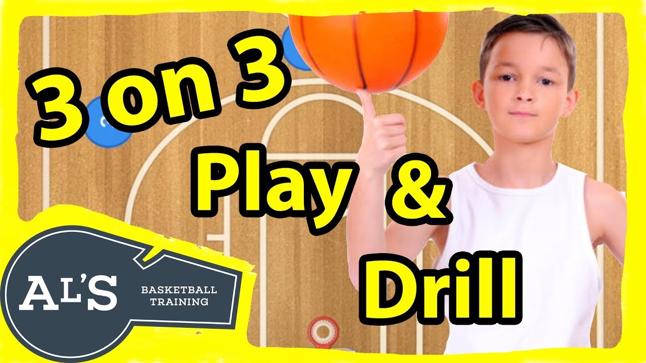 3 on 3 Give and Go Basketball Play and Drill - YouTube