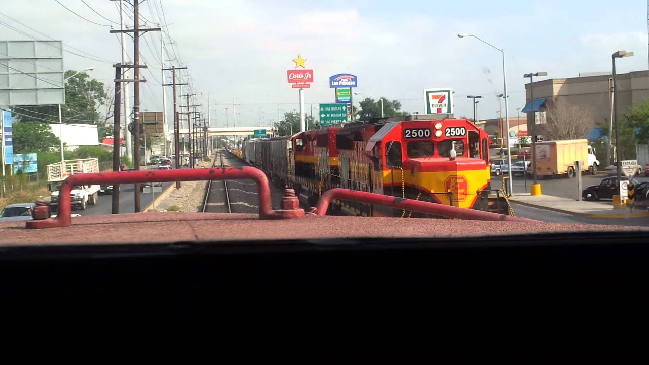 Ferromex 4676 rumbo patio Monterrey - YouTube