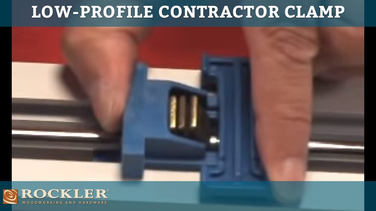 Rockler's All-In-One Low-Profile Contractor Clamp Technical Support ...