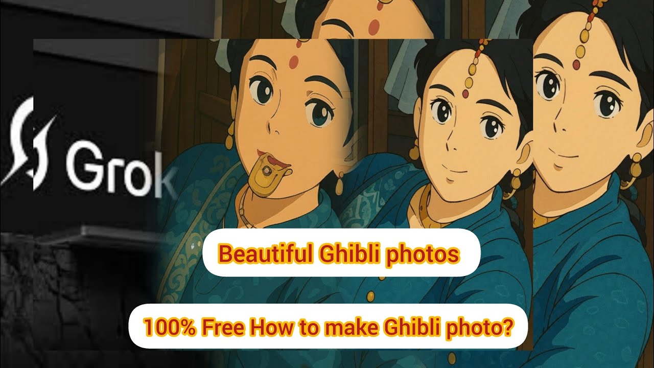 100% Free How to make Ghibli photo? How to create Ghibli image | Viral ...