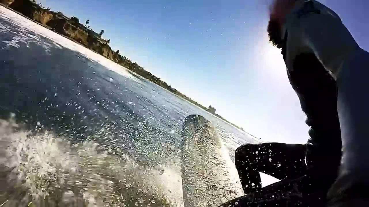 Longboard Surfing PB Point San Diego Pacific Beach GoPro - YouTube