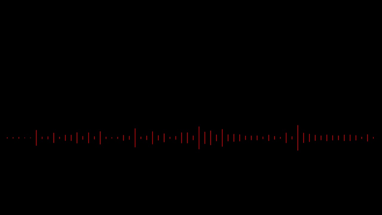 FREE AUDIO SPECTRUM 4K ULTRA HD RED AUDIO WAVEFORM - YouTube