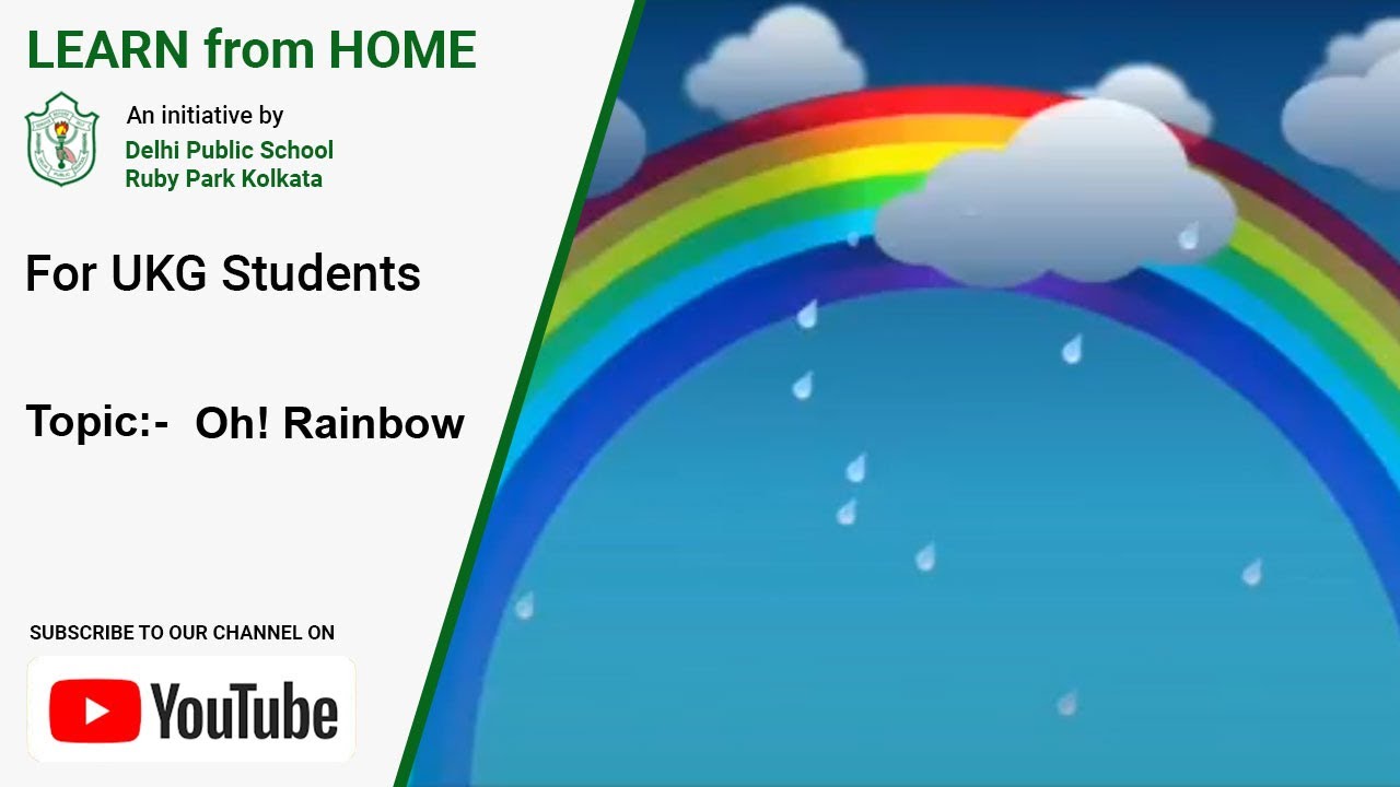 UKG | Oh! Rainbow | How Is A Rainbow Formed | Learning Videos For Kids ...