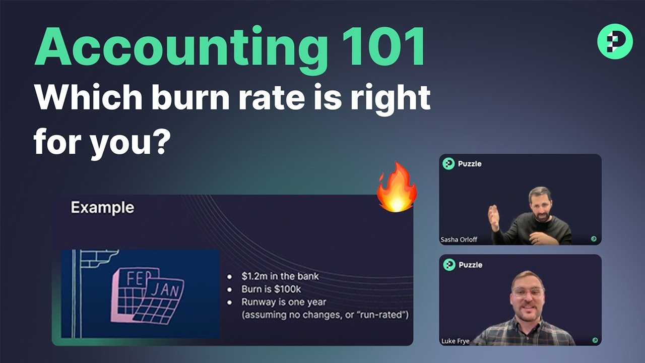 Calculating the right burn rate - YouTube