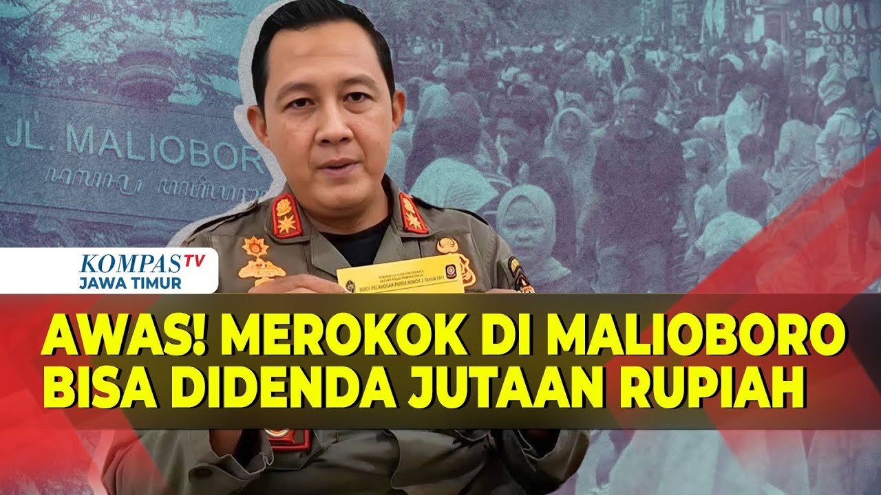 Pemerintah Kota Yogyakarta Terapkan Denda Merokok di Malioboro, Ini ...